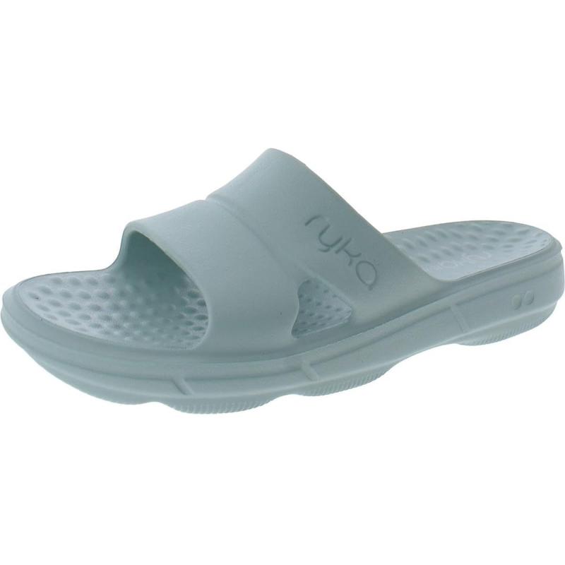 Ryka Women’s Restore Slide Recovery Sandal(Seafoam Green) - Rykä