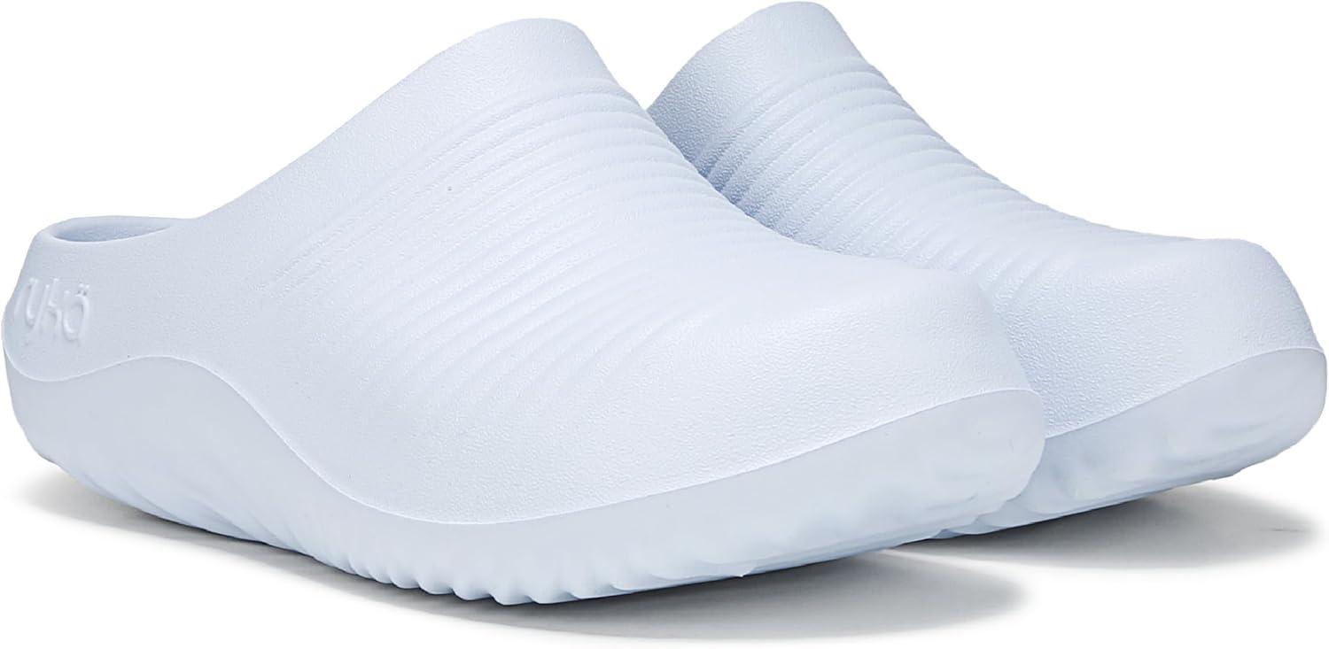 Ryka Women’s Echo Recovery Clog Slide Sandal(Dazzling Blue Eva) - Rykä
