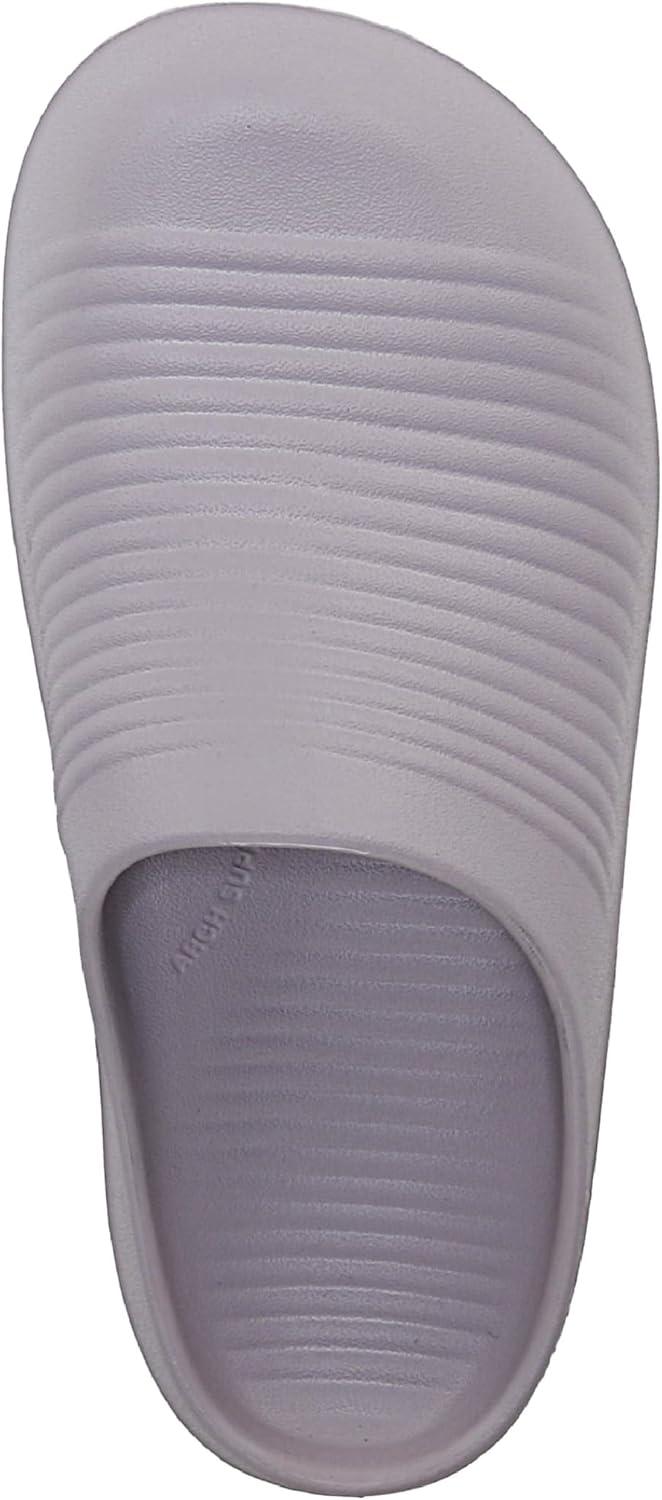 Ryka Women’s Echo Recovery Clog Slide Sandal(Ice Blue Eva) - Rykä