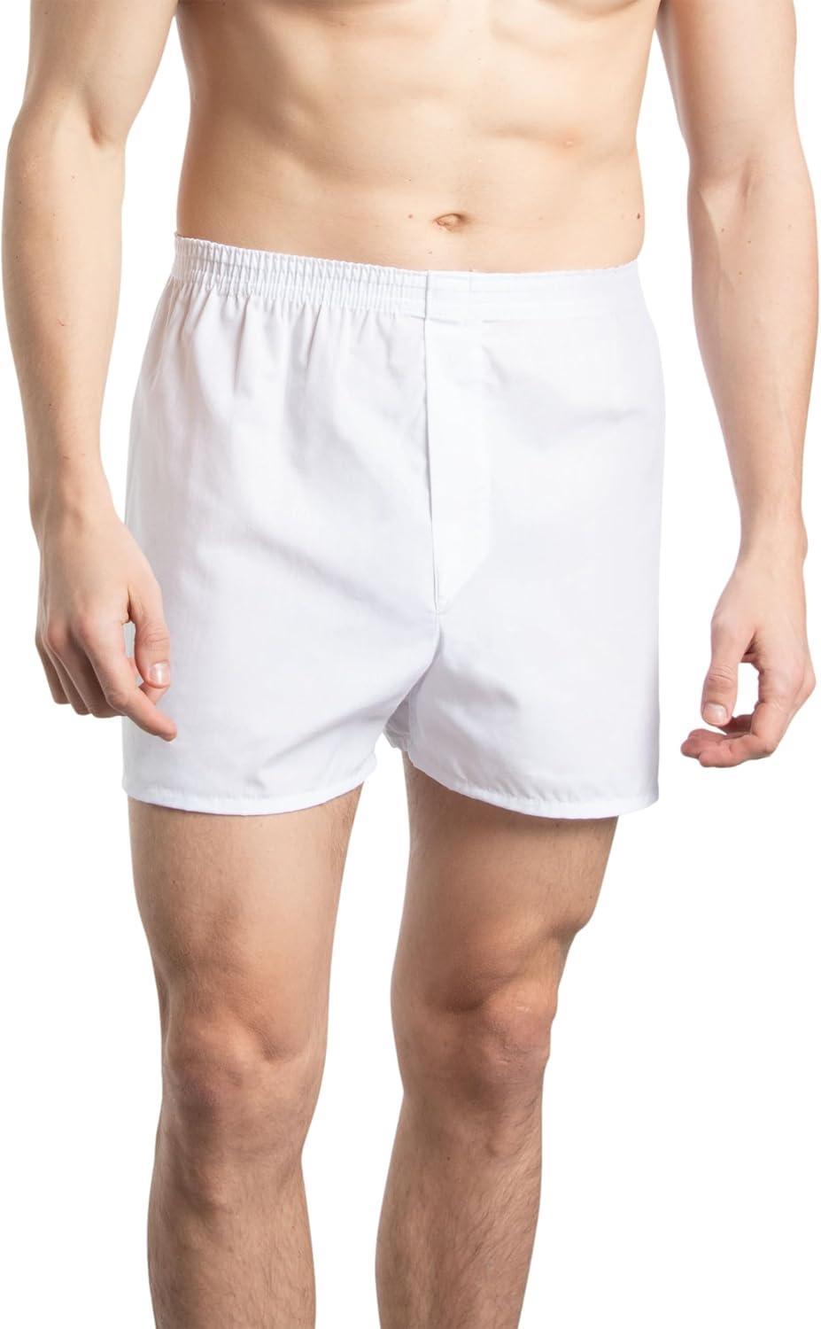 Fruit of the Loom mens Men’s Tag Free Woven Boxer Shorts, Relaxed Fit ...