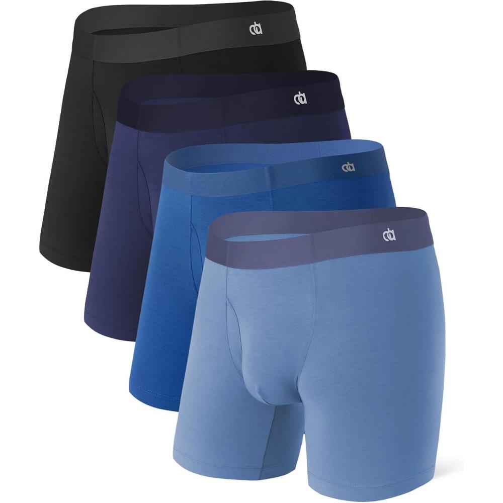 DAVID ARCHY Men’s Ultra Soft Underwear Micro Modal Breathable Moisture ...
